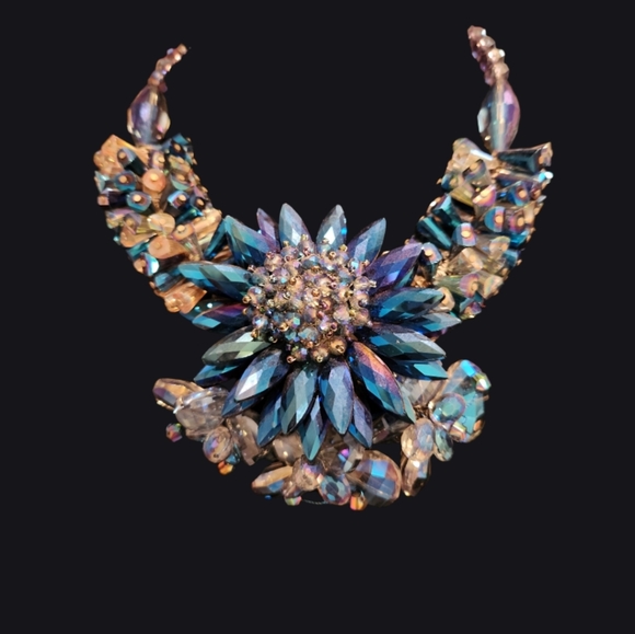 Vantage | Jewelry | Beautiful Vintage Statement Hugh Crystals ...